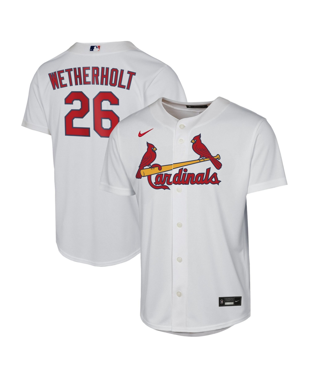Click here for Nike Big Boys and Girls Jj Wetherholt White St. Lo... prices