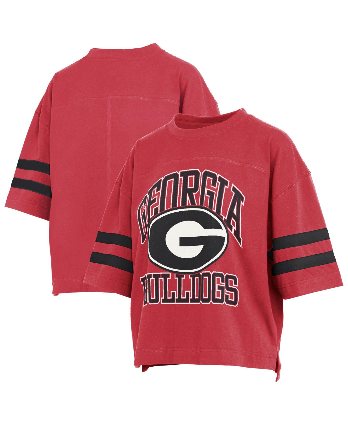 Click here for Pressbox Womens Georgia Bulldogs Wayne Tyler Cropp... prices