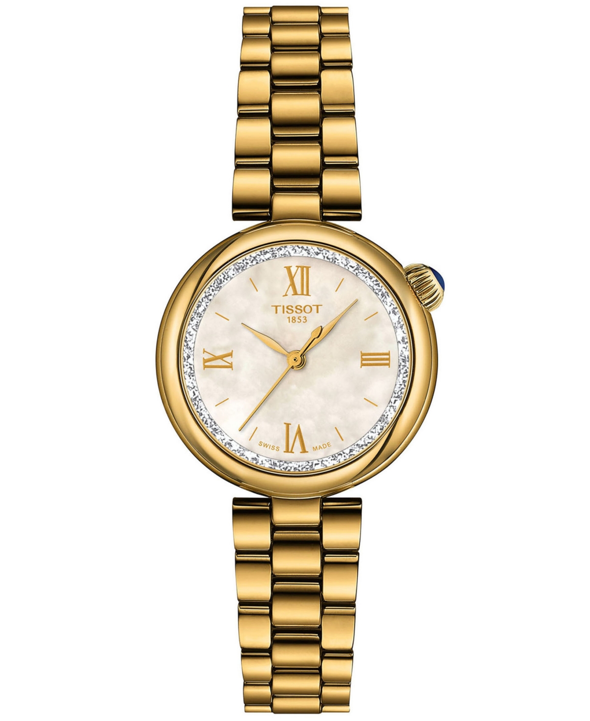 Click here for Tissot Womens Desir Quartz Gold Stainless Steel Br... prices