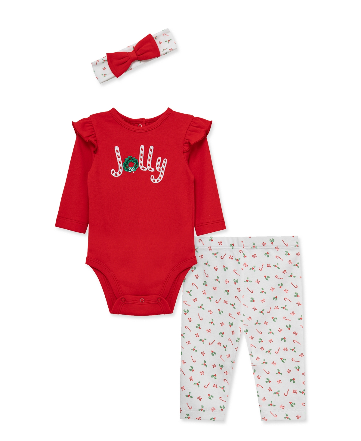 Click here for Little Me Baby Girls Jolly Embroidered Bodysuit  P... prices