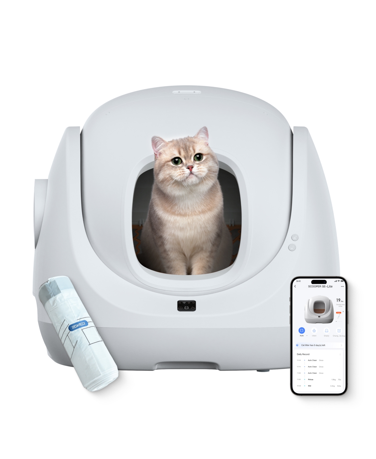 Click here for Catlink Se Lite Self-Cleaning Litter Box  Pinch-Fr... prices