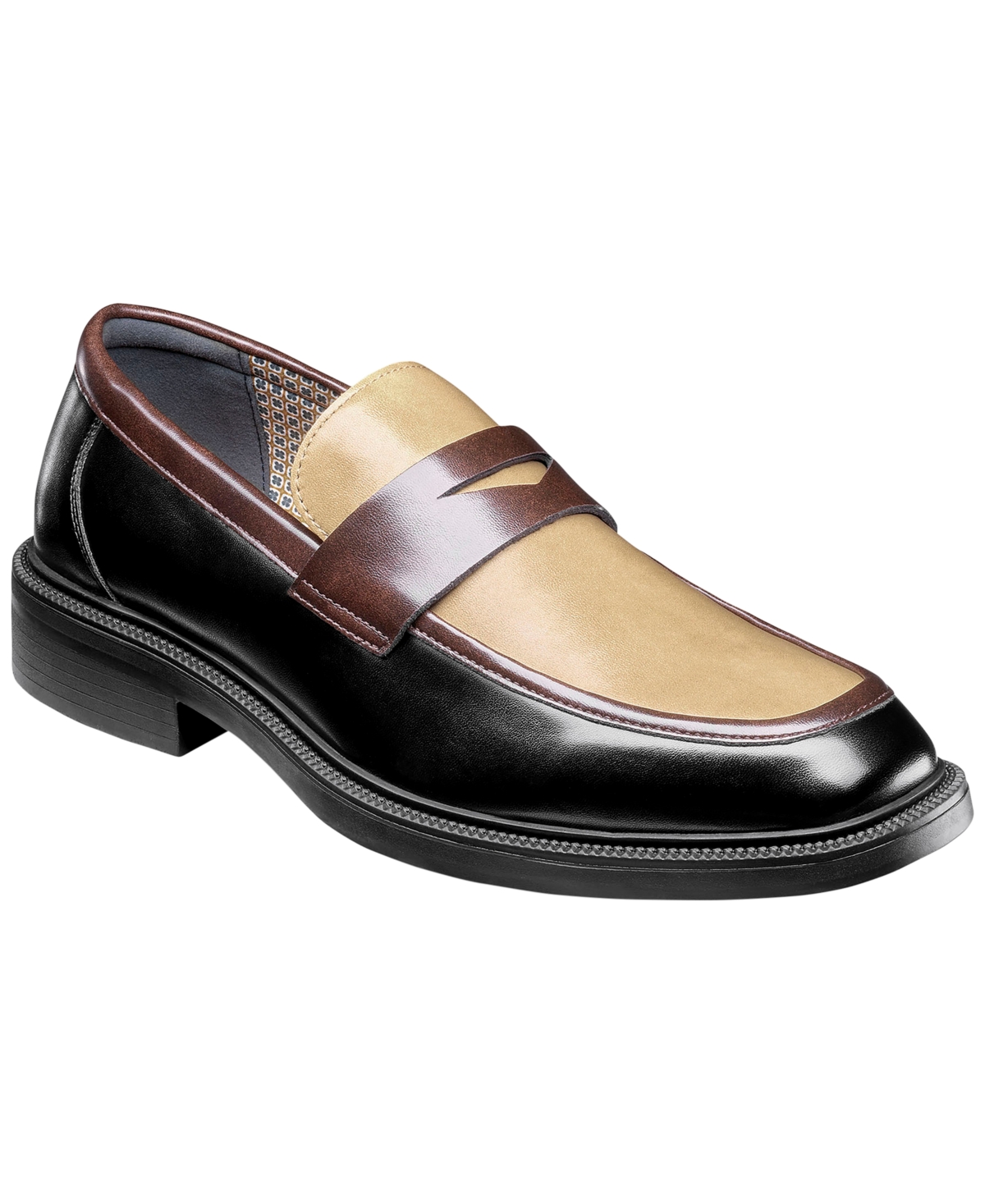 Click here for Stacy Adams Mens Everett Moc-Toe Penny Loafers - B... prices