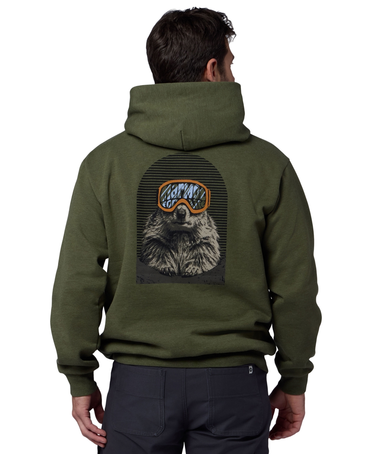 Click here for Marmot Mens Marty Goggles Graphic Hoodie - Surplus... prices