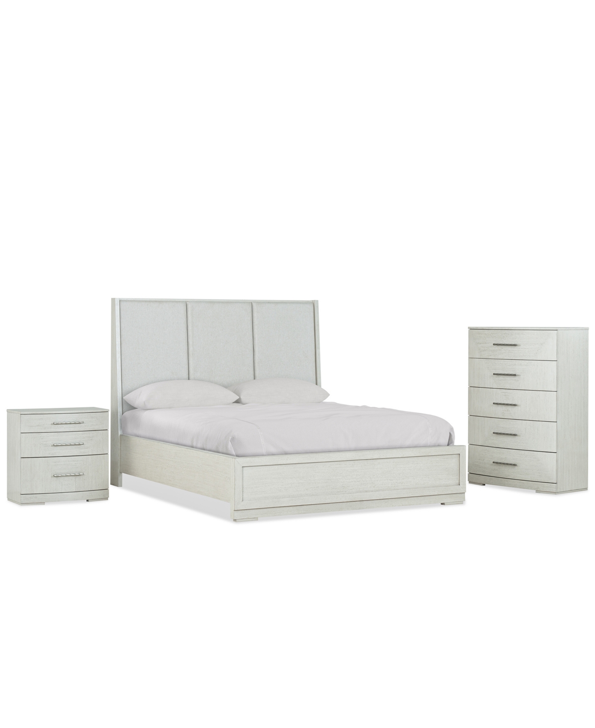 Click here for 3-Piece Matrix Bedroom Set (Queen Bed  Chest  & Ni... prices
