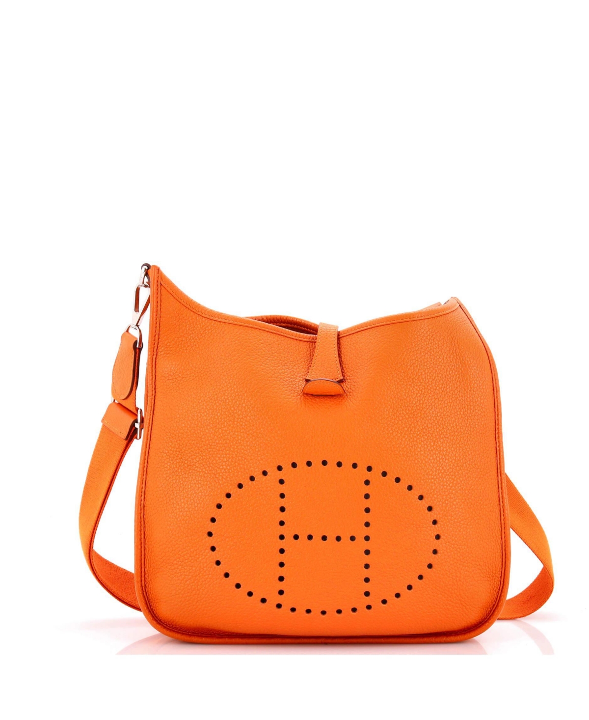 Click here for Pre-Owned Hermes Pm Evelyne Bag Gen Iii Clemence -... prices