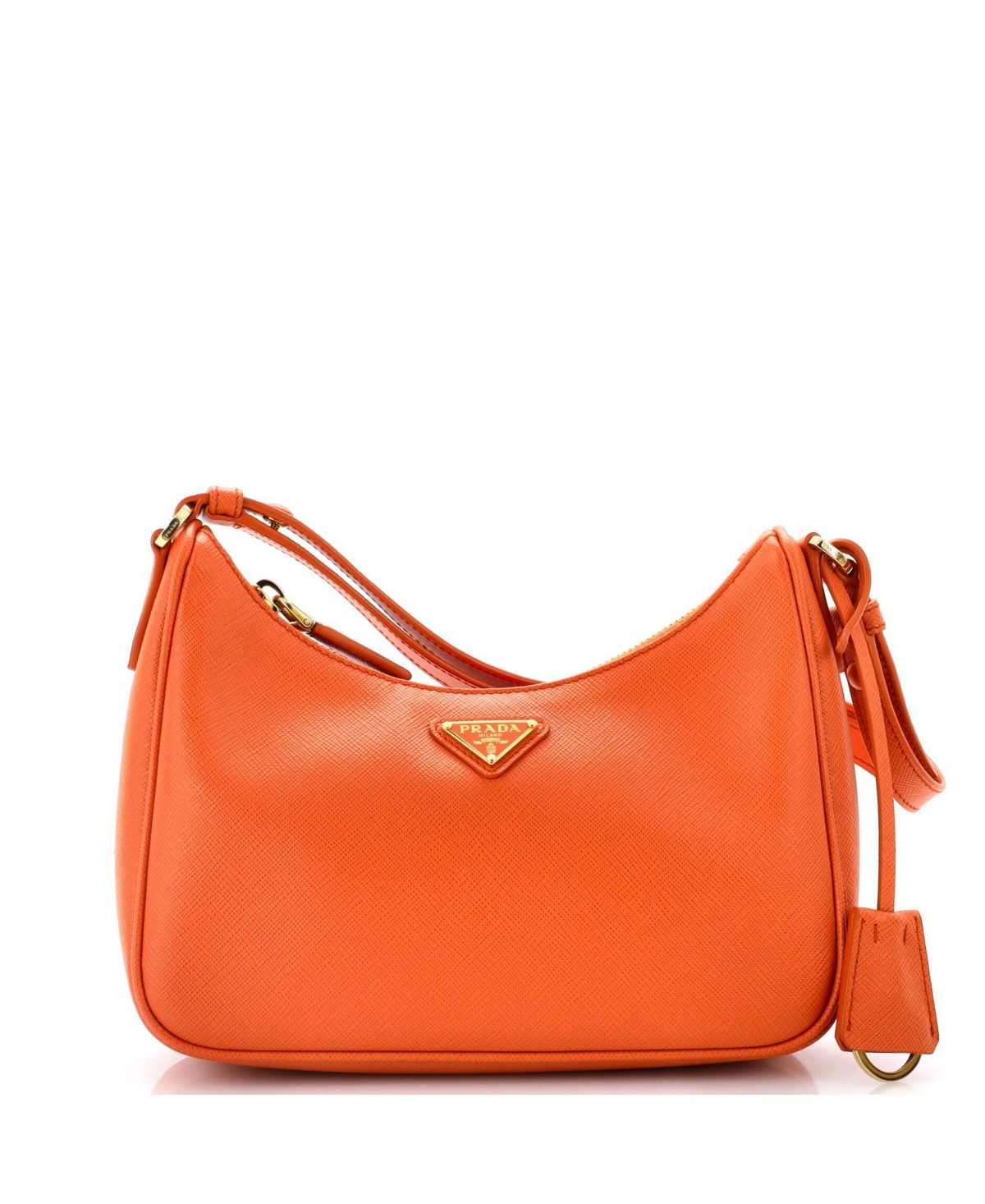 Click here for Pre-Owned Prada Mini Re-Edition Hobo Saffiano Leat... prices