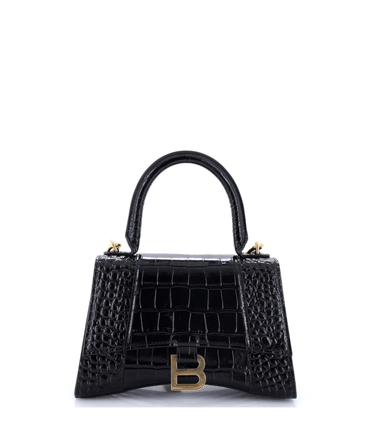 Click here for Pre-Owned Balenciaga Small Hourglass Top Handle Ba... prices