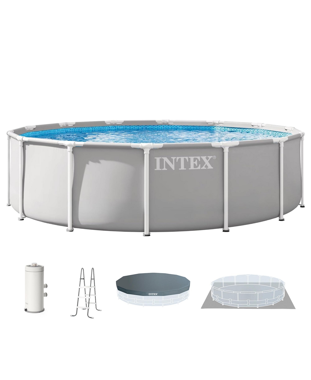 Click here for Intex Prism Frame 14ft x 42in Premium Above Ground... prices