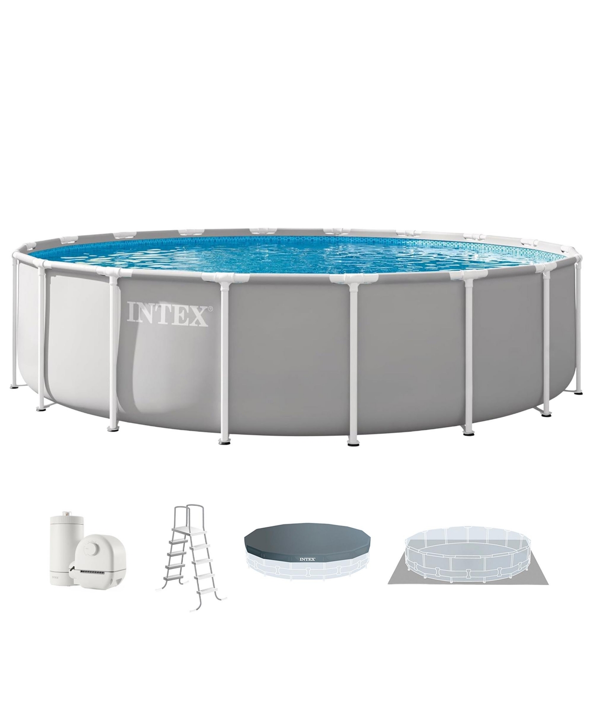 Click here for Intex Prism Frame 18ft x 48in Premium Above Ground... prices