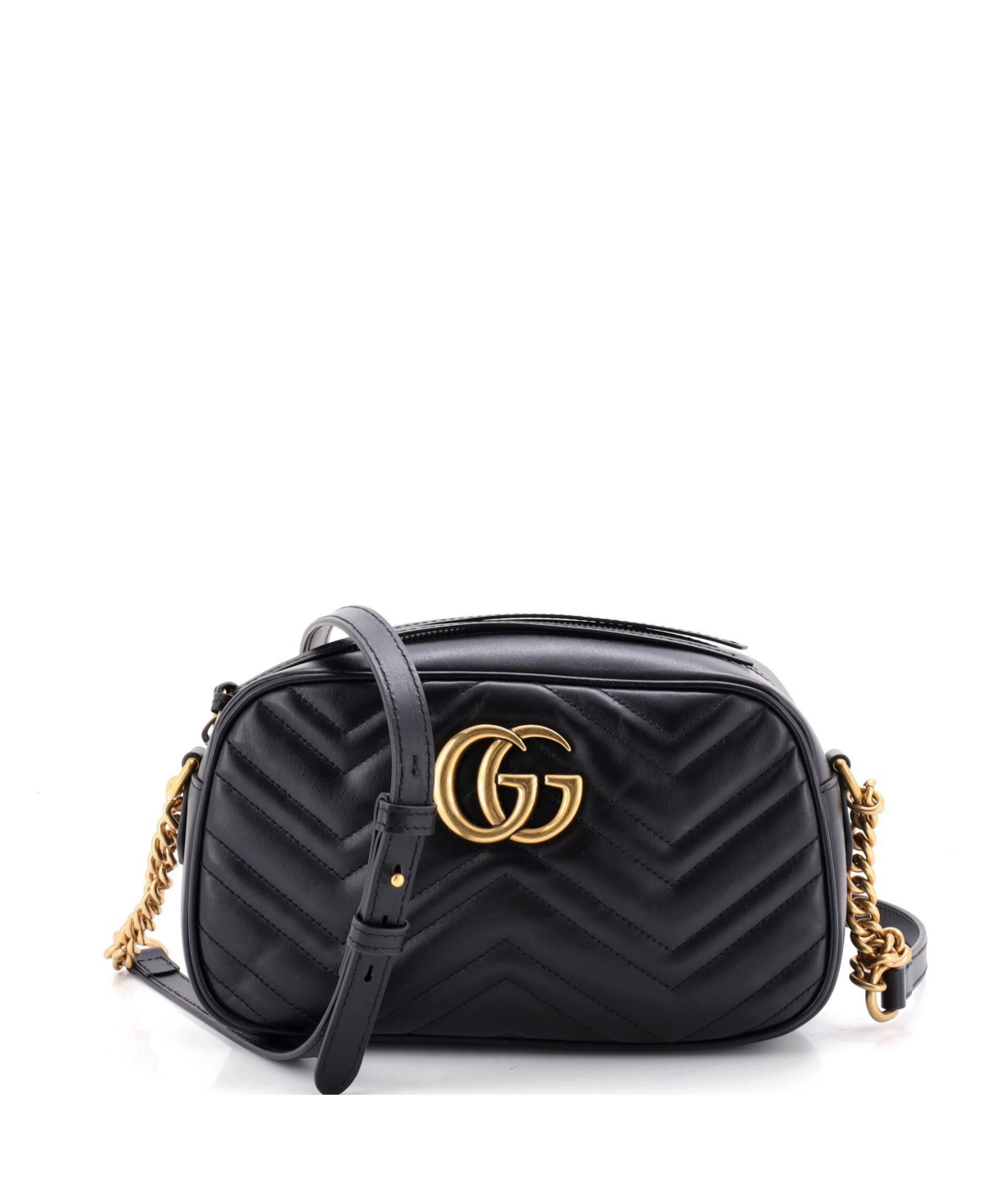 Click here for Pre-Owned Gucci Small Gg Marmont Shoulder Bag Mate... prices