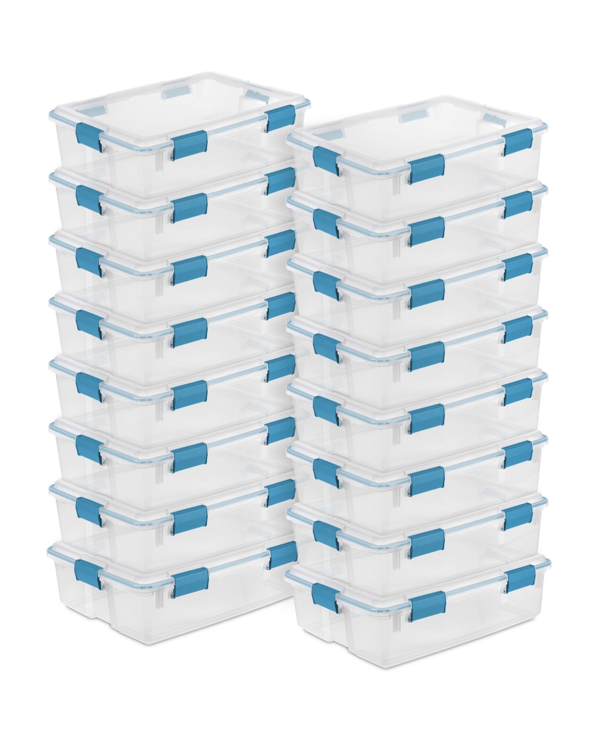 Click here for Sterilite 37 Qt Clear Plastic Home Storage Tote Bi... prices