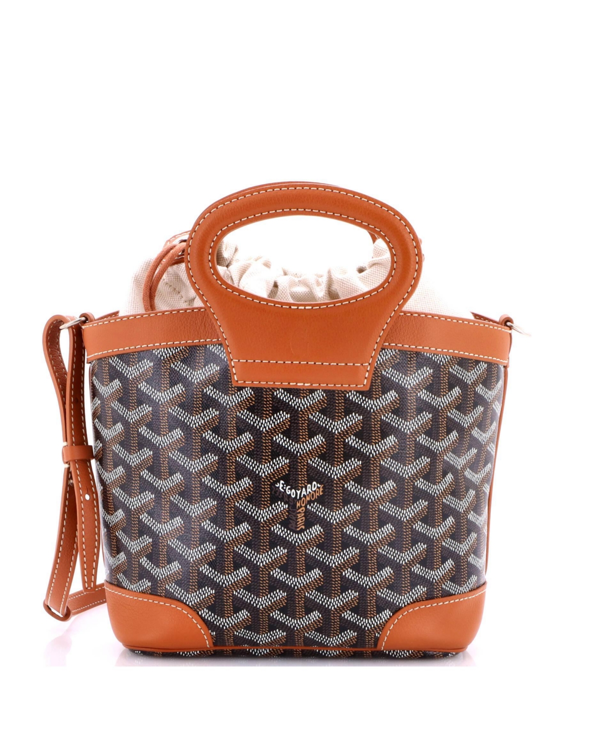 Click here for Pre-Owned Goyard Mini Beluga Bag Coated Canvas - B... prices