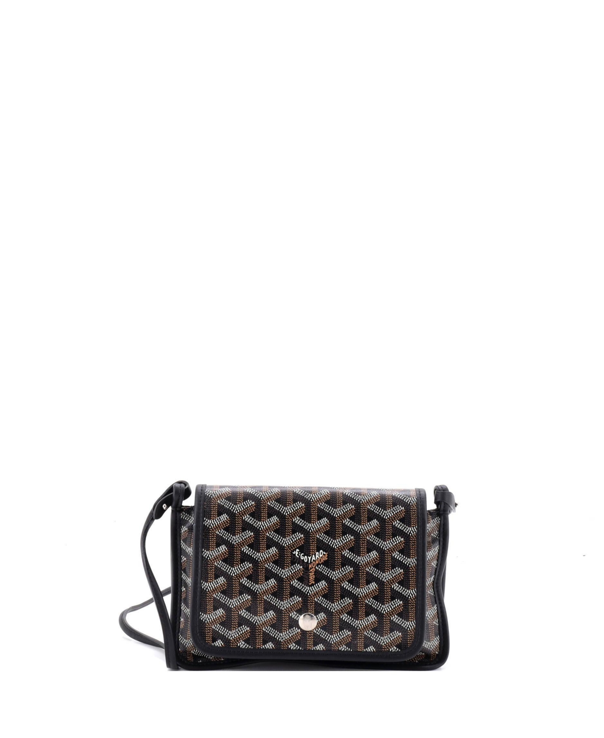 Click here for Pre-Owned Goyard Plumet Clutch Wallet Coated Canva... prices