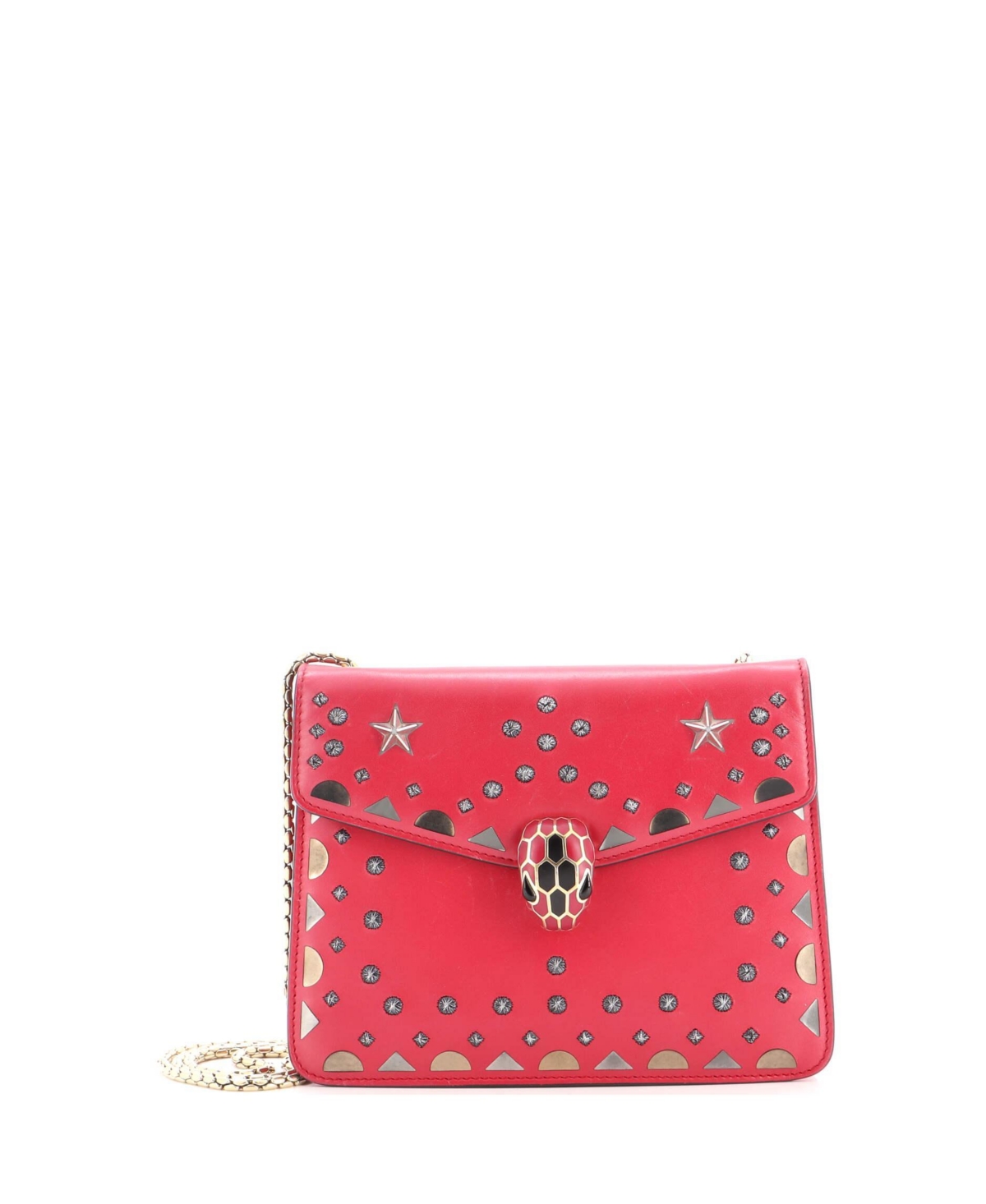 Click here for Pre-Owned Bvlgari Small Serpenti Forever Square Sh... prices