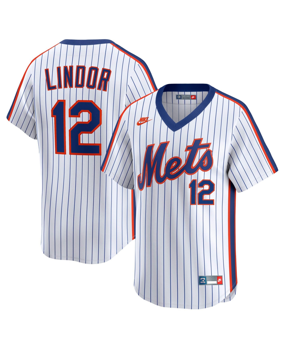 Click here for Nike Mens Francisco Lindor White New York Mets Thr... prices