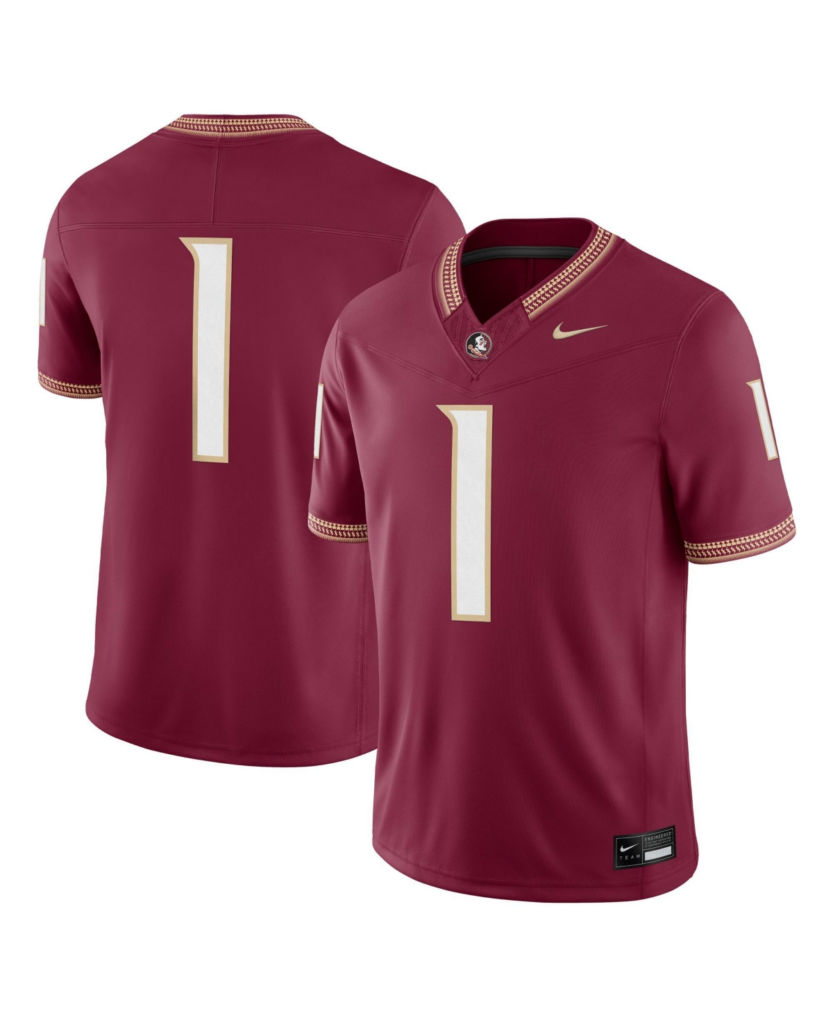 Click here for Nike Mens 1 Garnet Florida State Seminoles Home Va... prices