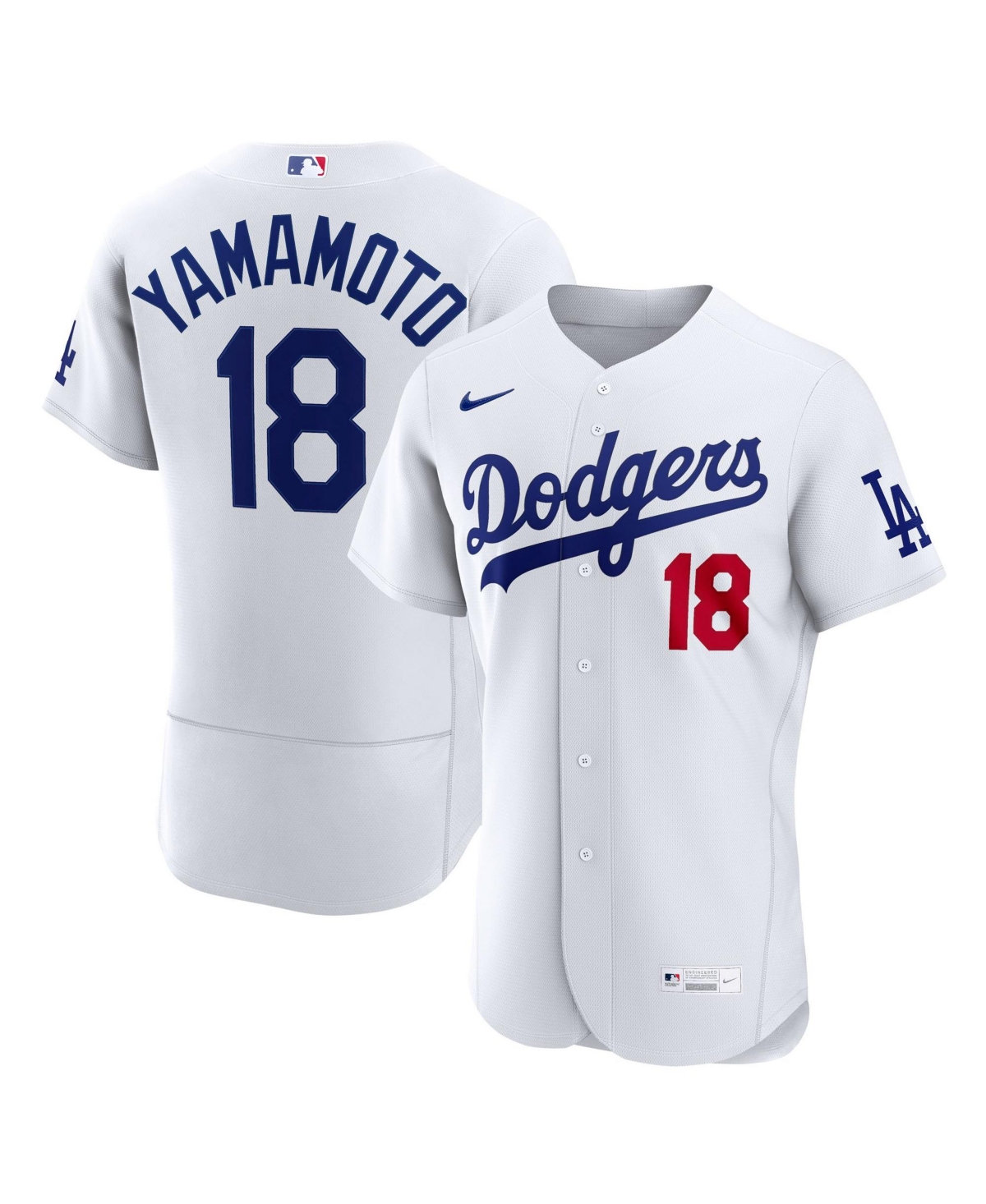 Click here for Nike Mens Yoshinobu Yamamoto White Los Angeles Dod... prices