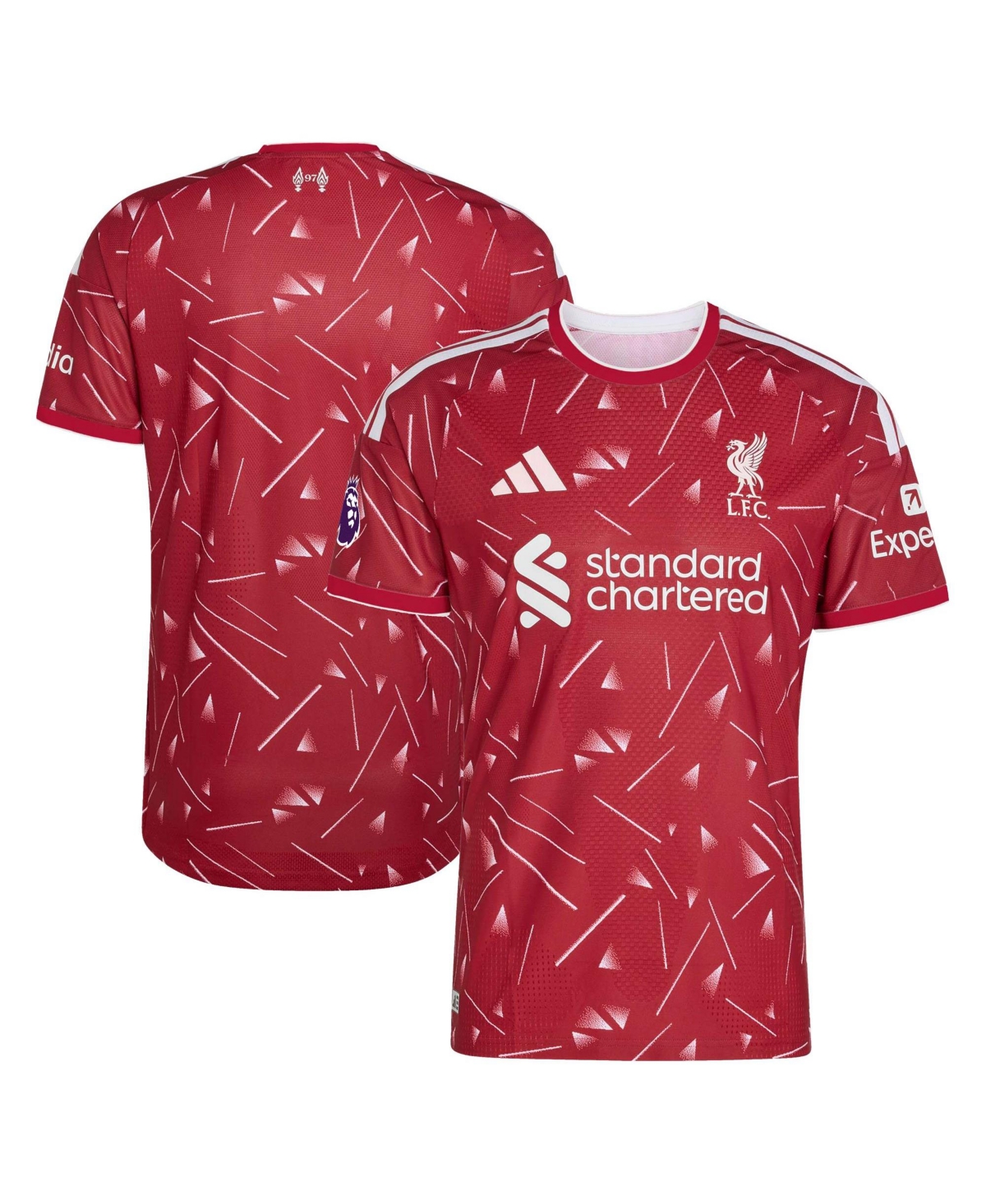 Click here for Adidas Mens Red Liverpool 2026/27 Home On-Field Au... prices