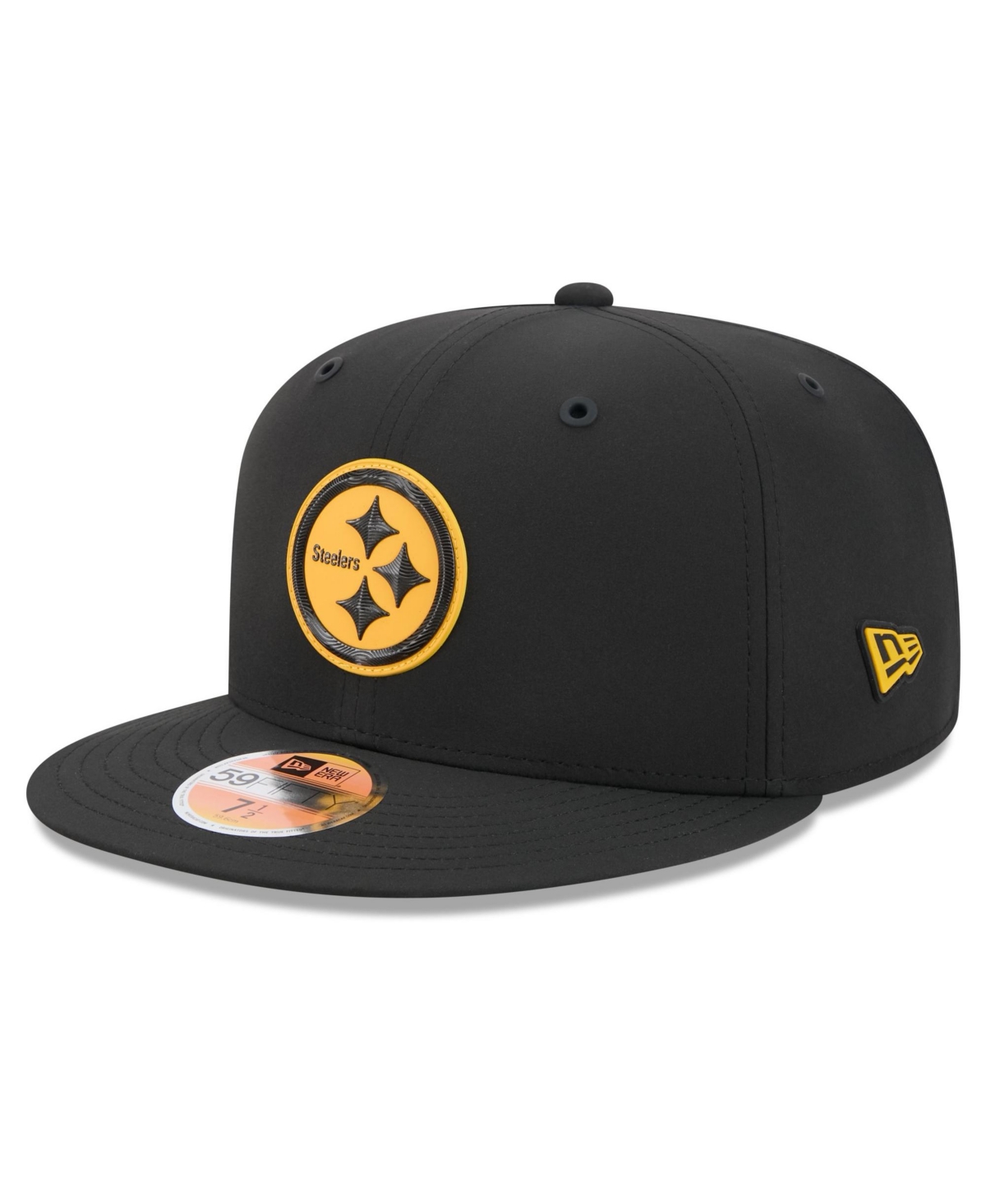 Click here for New Era Mens Black Pittsburgh Steelers 2026 Sideli... prices