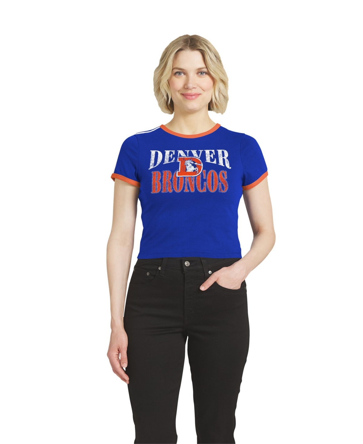 Click here for Wear by Erin Andrews Womens Royal Denver Broncos C... prices