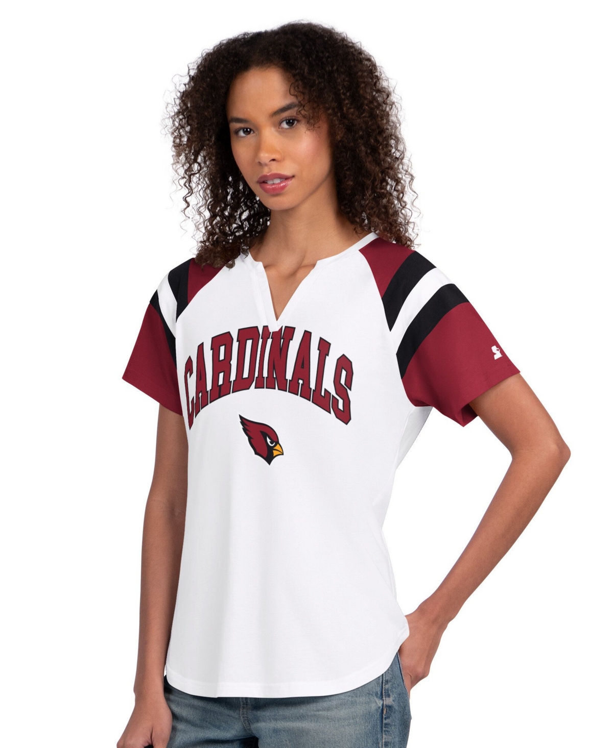 Click here for Starter Womens White Arizona Cardinals Game On Not... prices