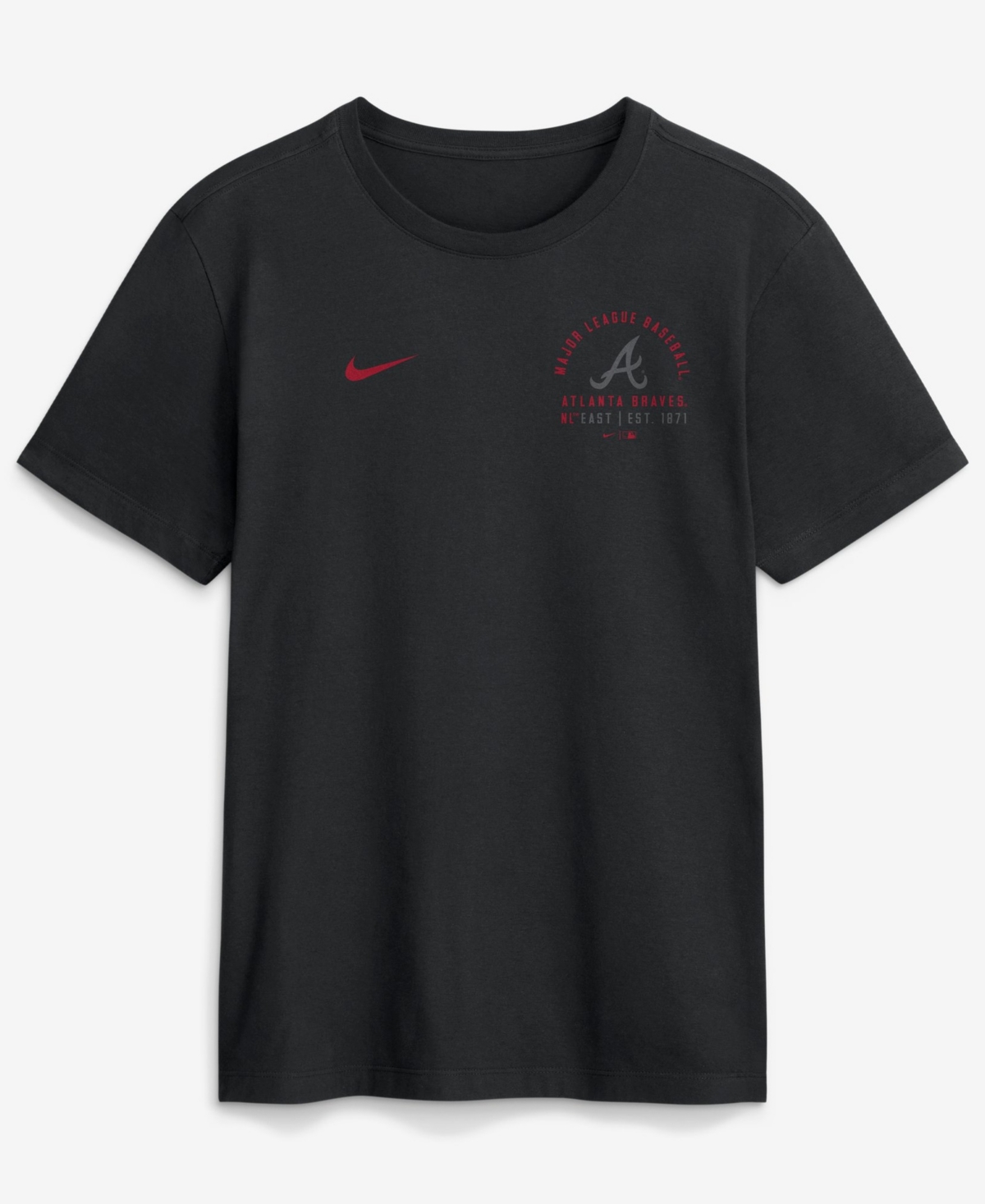 Click here for Nike Mens Black Atlanta Braves Split Logo T-Shirt... prices
