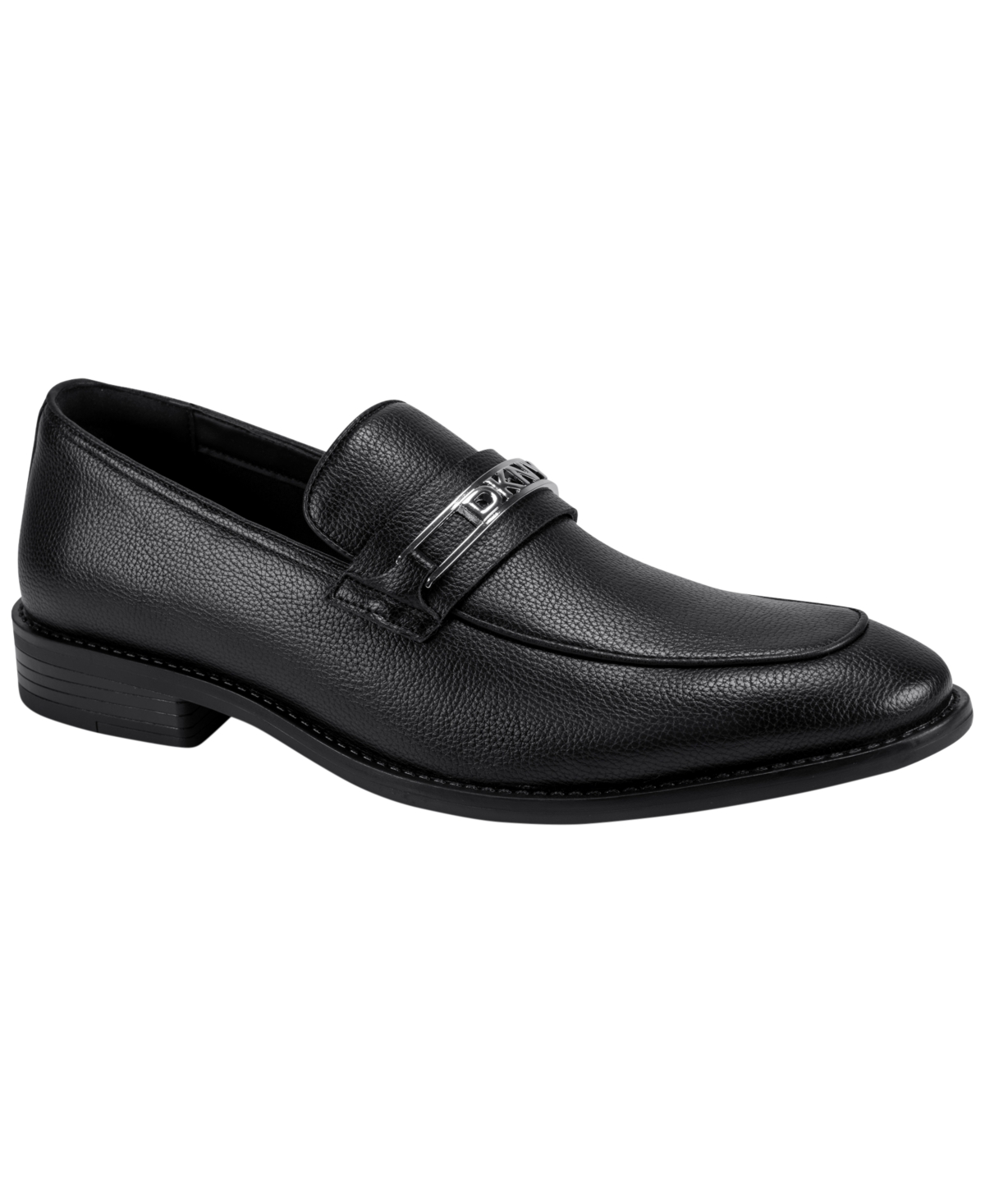 Click here for Dkny Mens Fisk Round-Toe Loafers - Black prices