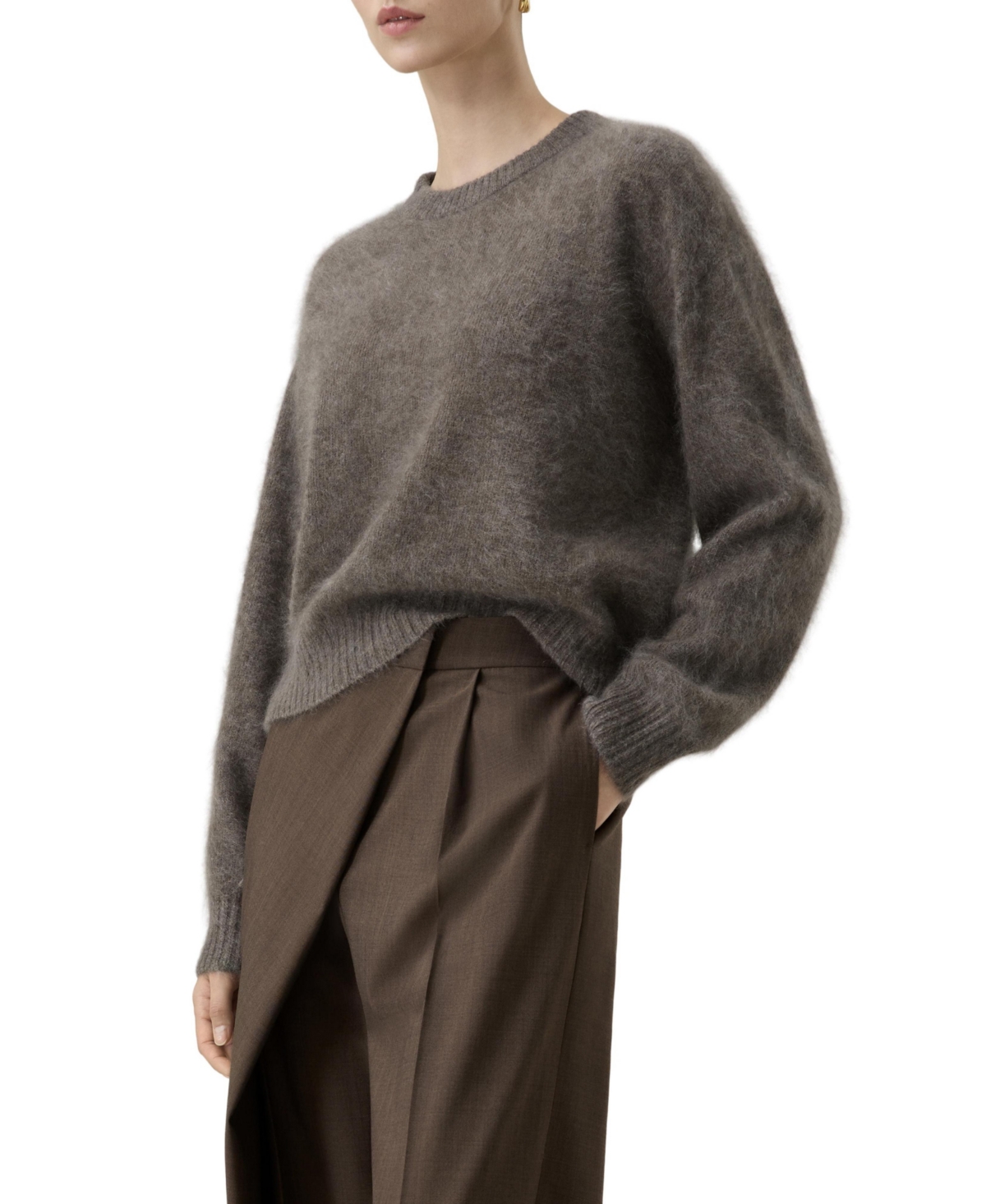 Click here for Lilysilk Womens Brushed Two-Tone Seamless Cashmere... prices