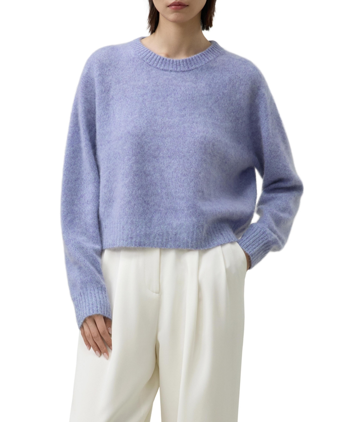 Click here for Lilysilk Womens Brushed Two-Tone Seamless Cashmere... prices