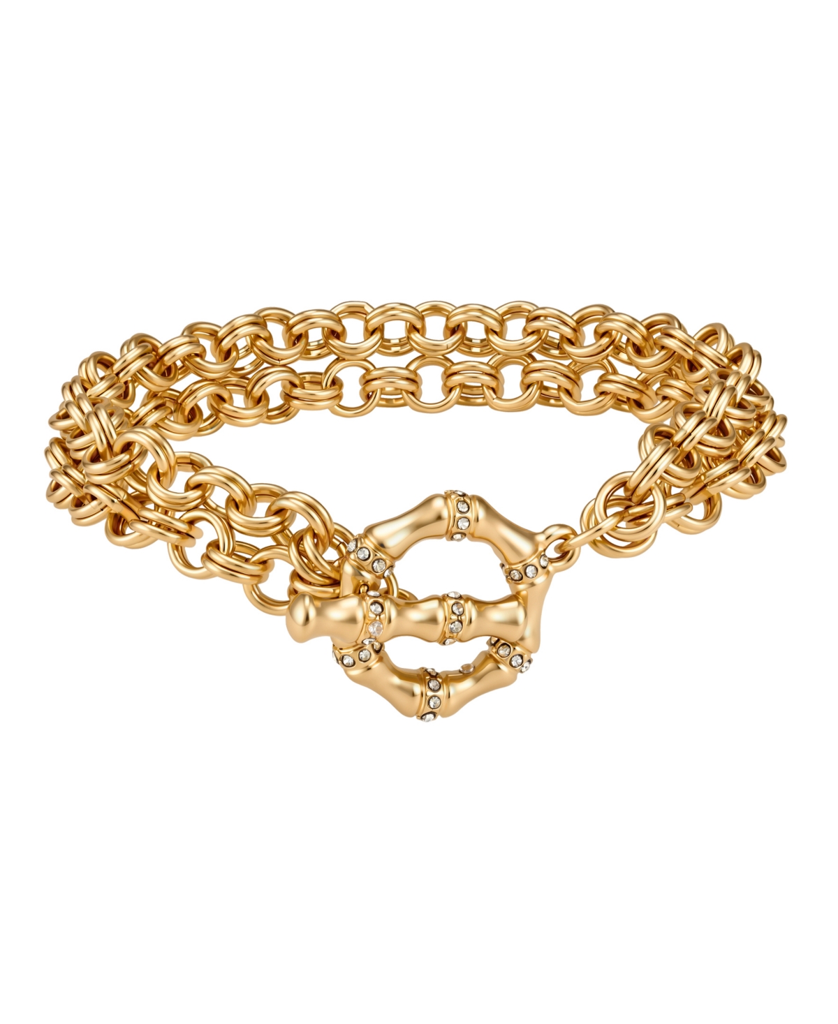 Click here for Guess Gold-Tone Toggle Chain Bracelet - Gold prices
