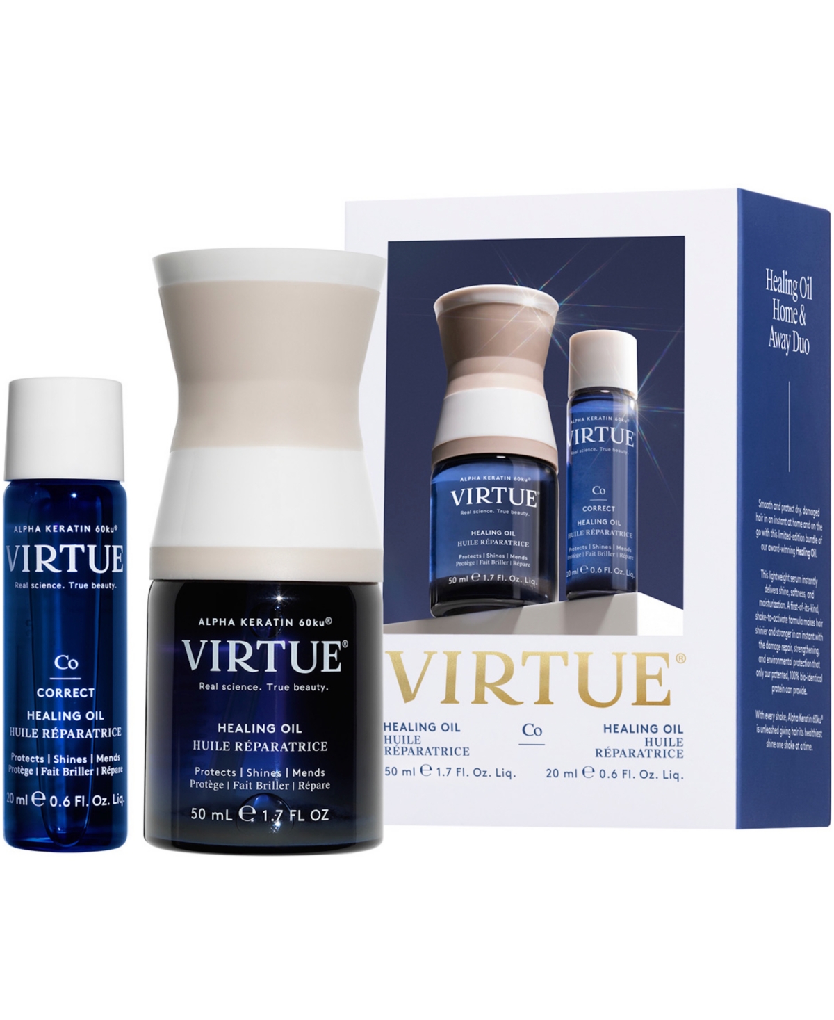 Click here for Virtue 2-Piece Home & Away Healing Oil Kit prices