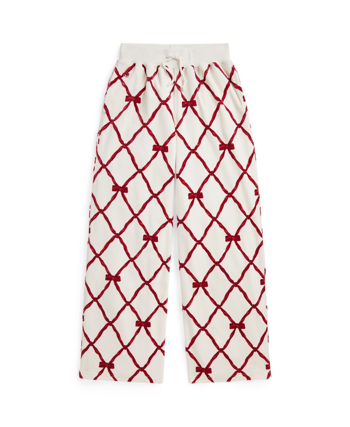 Click here for Polo Ralph Lauren Girls 7-16 Velour Wide-Leg Sweat... prices