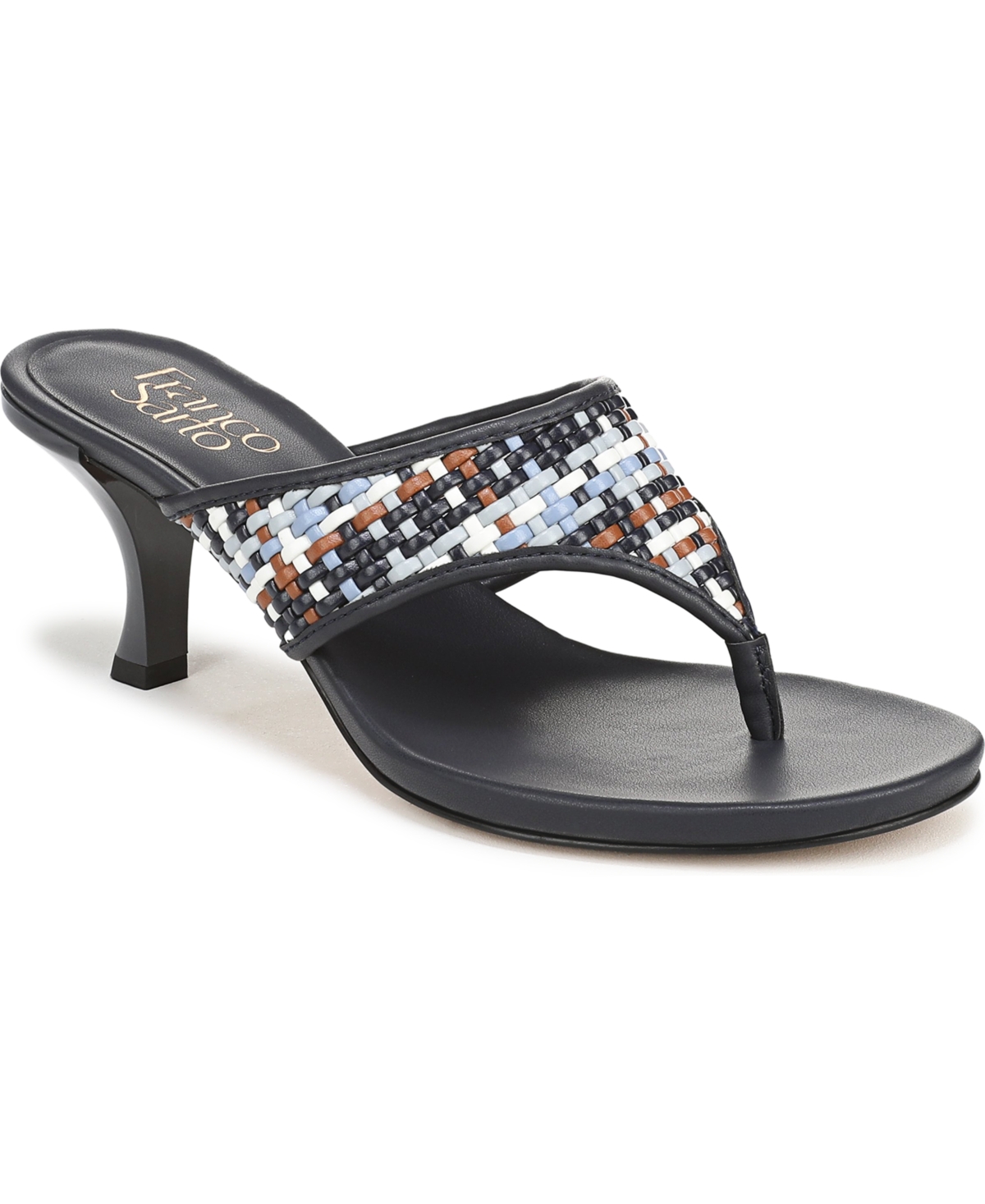 Click here for Franco Sarto Womens Chantal Slip-On Sandals - Blue... prices