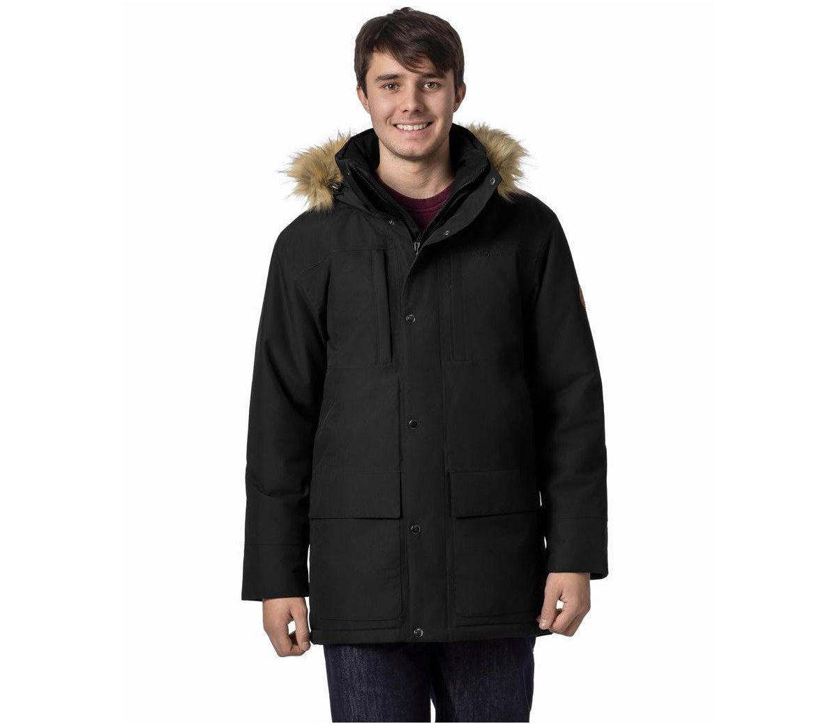 Click here for ororo Mens 4-Zone Heated Parka Jacket - Black prices