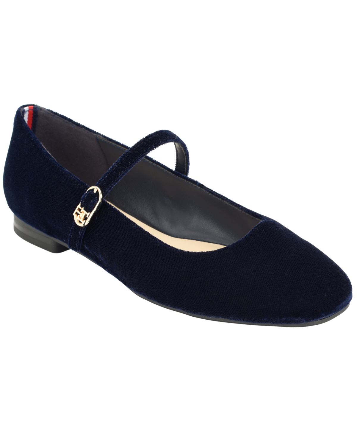 Click here for Tommy Hilfiger Womens Savoyn Mary Jane Flats - Dar... prices
