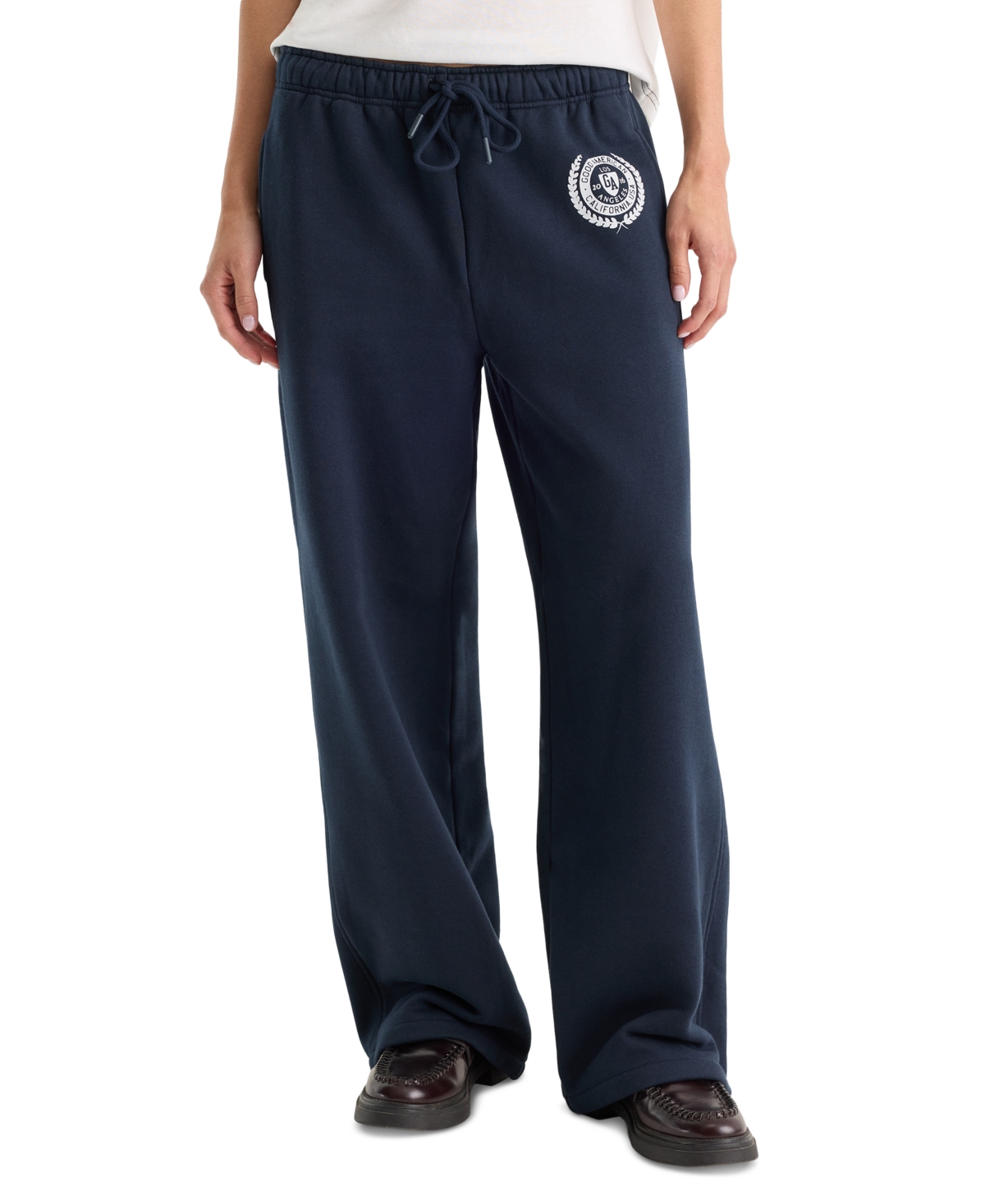 Click here for Good American Womens Drawstring Relaxed Pants - Ne... prices