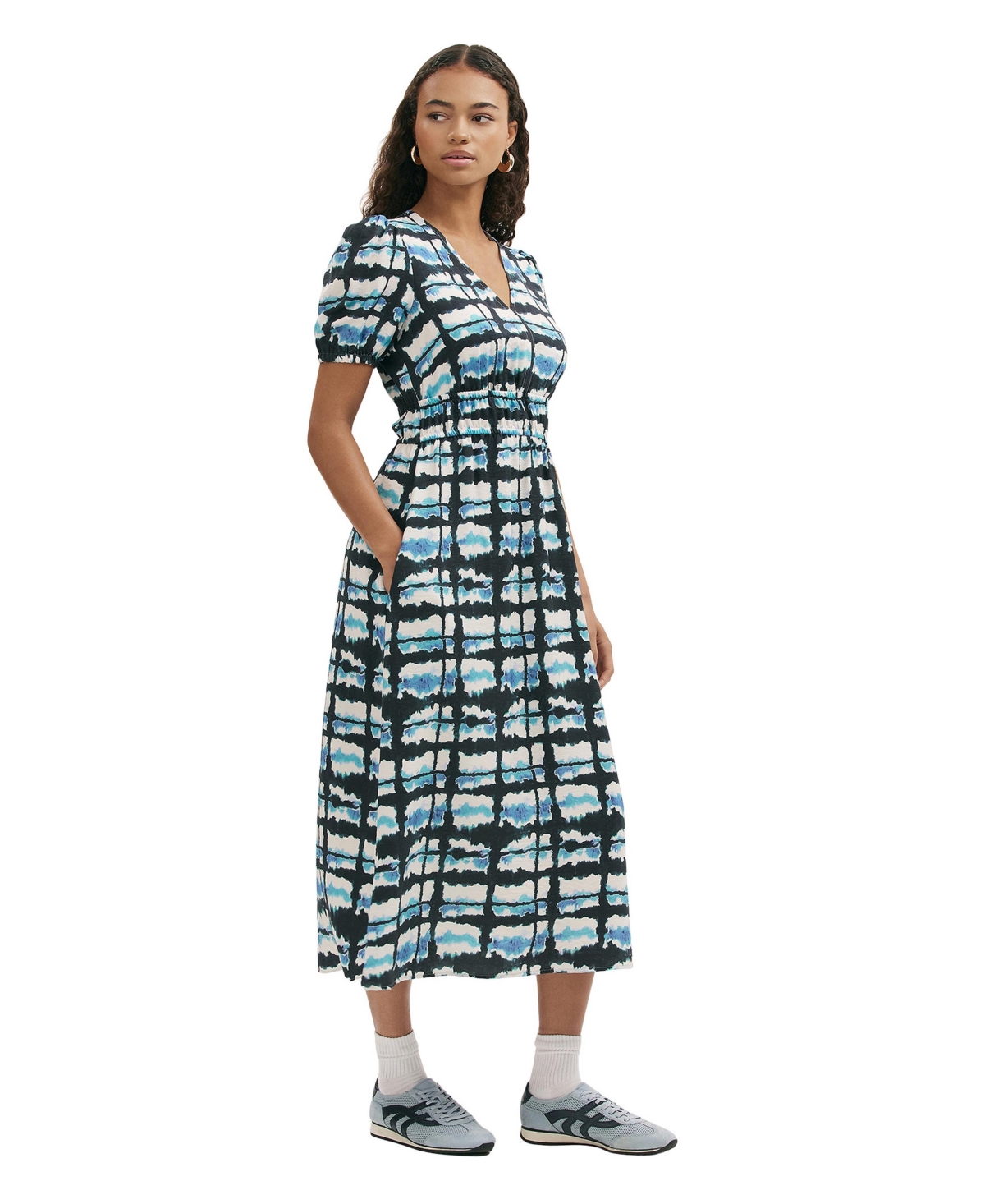 Click here for Finery London Womens Katerina Tie Dye Midi Dress -... prices