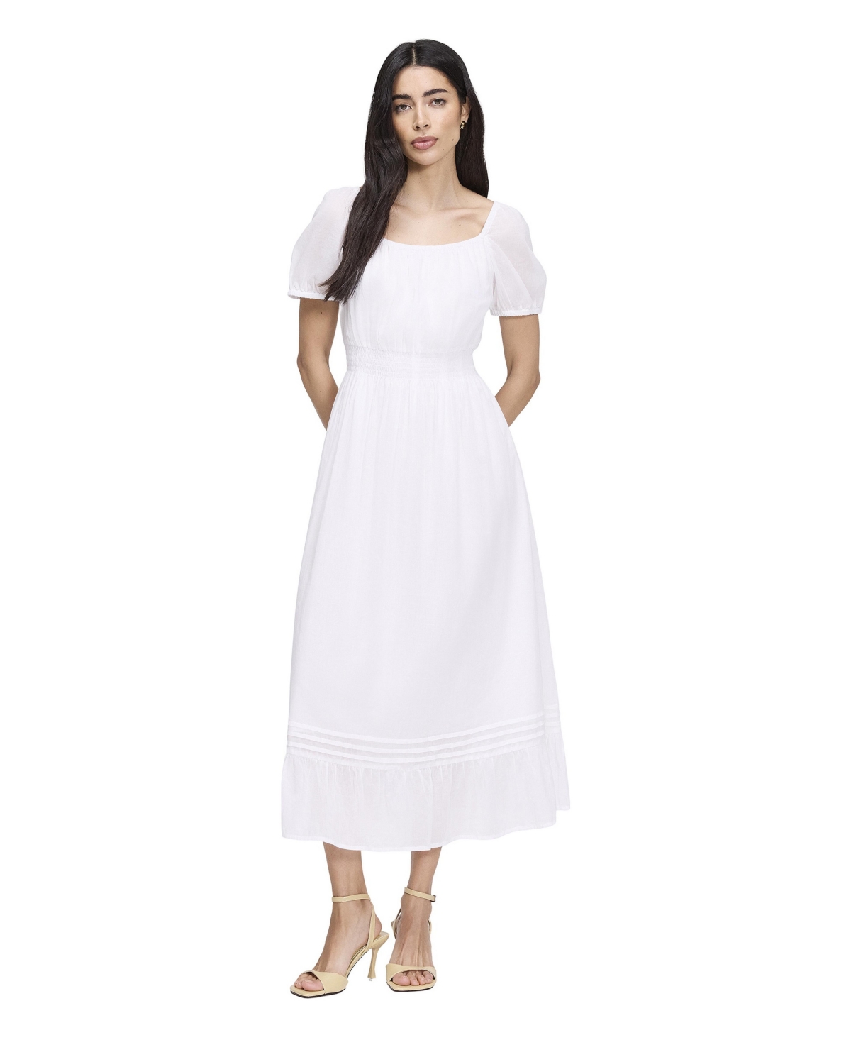 Click here for Finery London Womens Mandy Cotton Voile Midi Dress... prices
