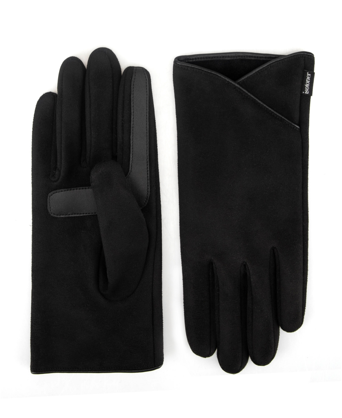 Click here for Isotoner Signature Stretch Microsuede Touchscreen... prices