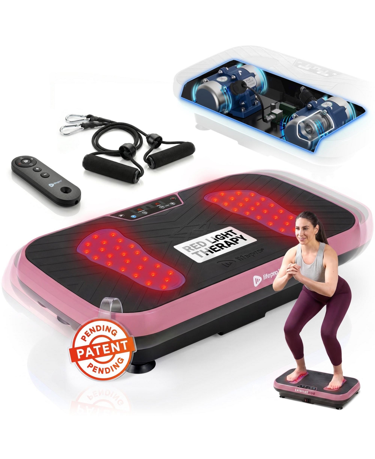 Click here for Lifepro Vibration Plate Exercise Machine with Ligh... prices