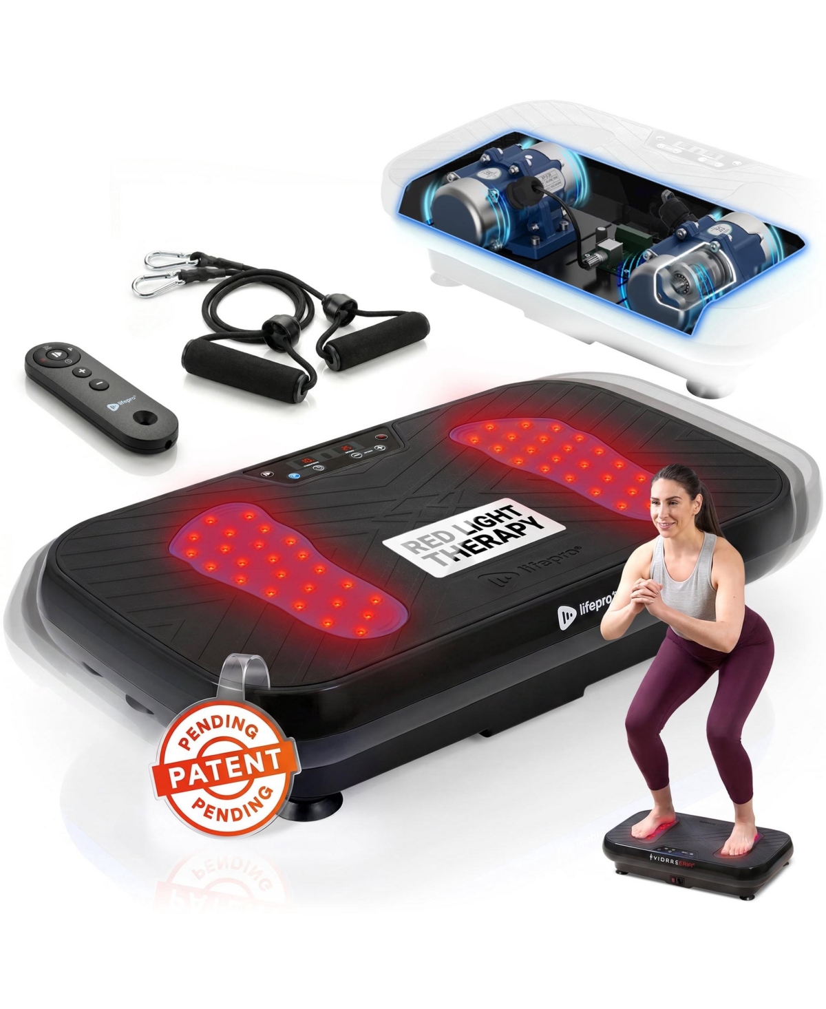 Click here for Lifepro Vibration Plate Exercise Machine with Ligh... prices