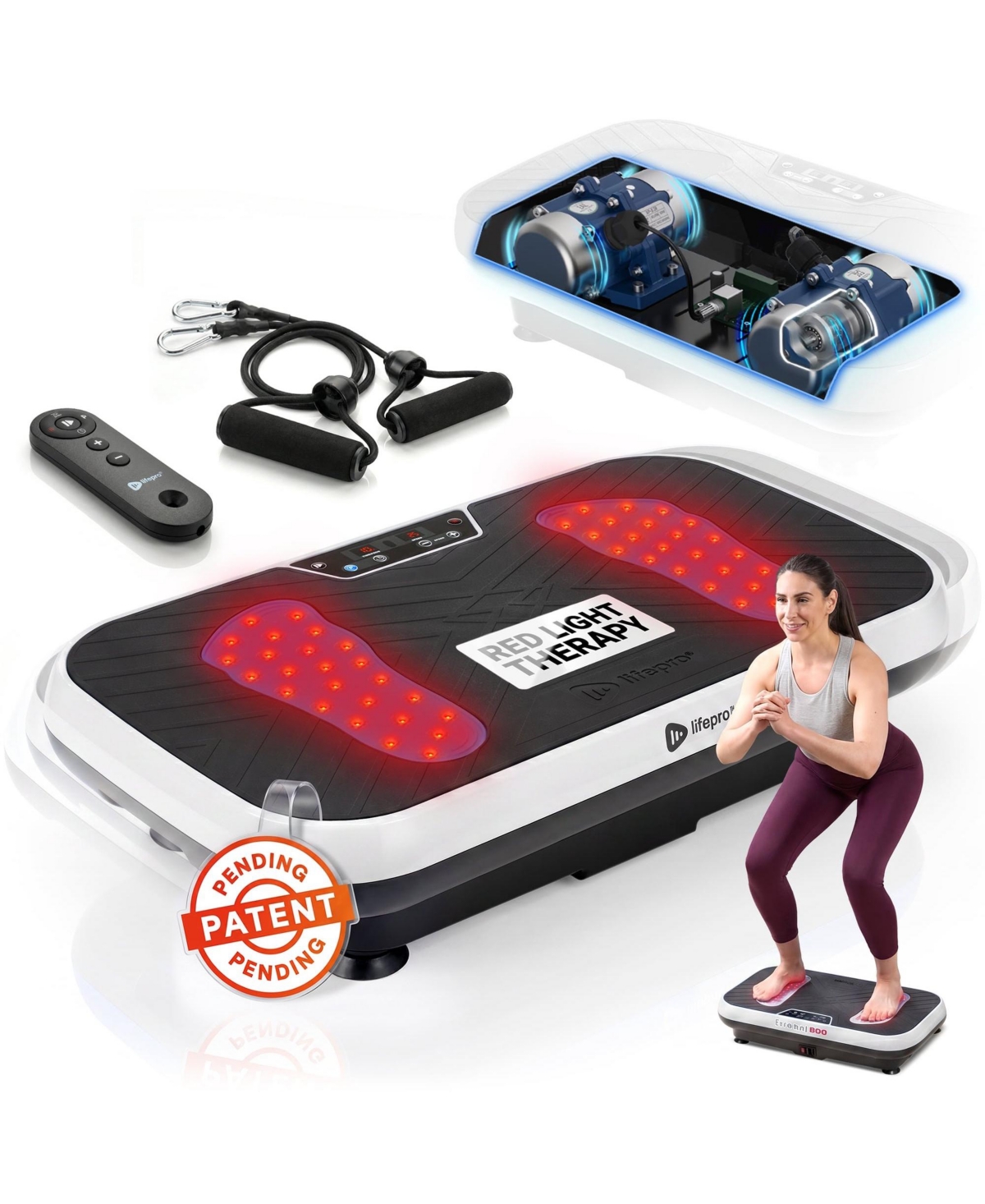 Click here for Lifepro Vibration Plate Exercise Machine with Ligh... prices