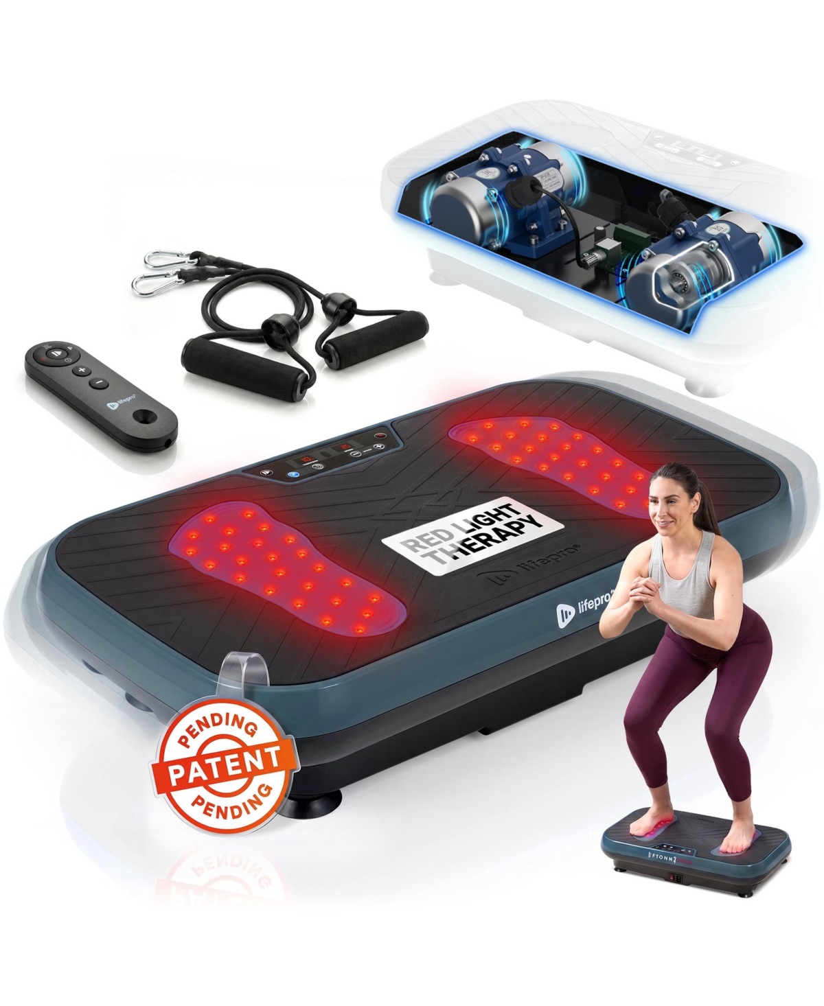 Click here for Lifepro Vibration Plate Exercise Machine with Ligh... prices