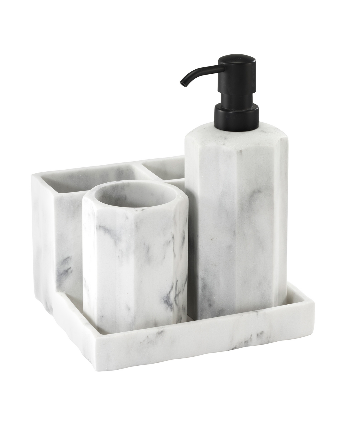 Click here for Avanti Bedford 3-Piece Bath Accessory Set - White... prices