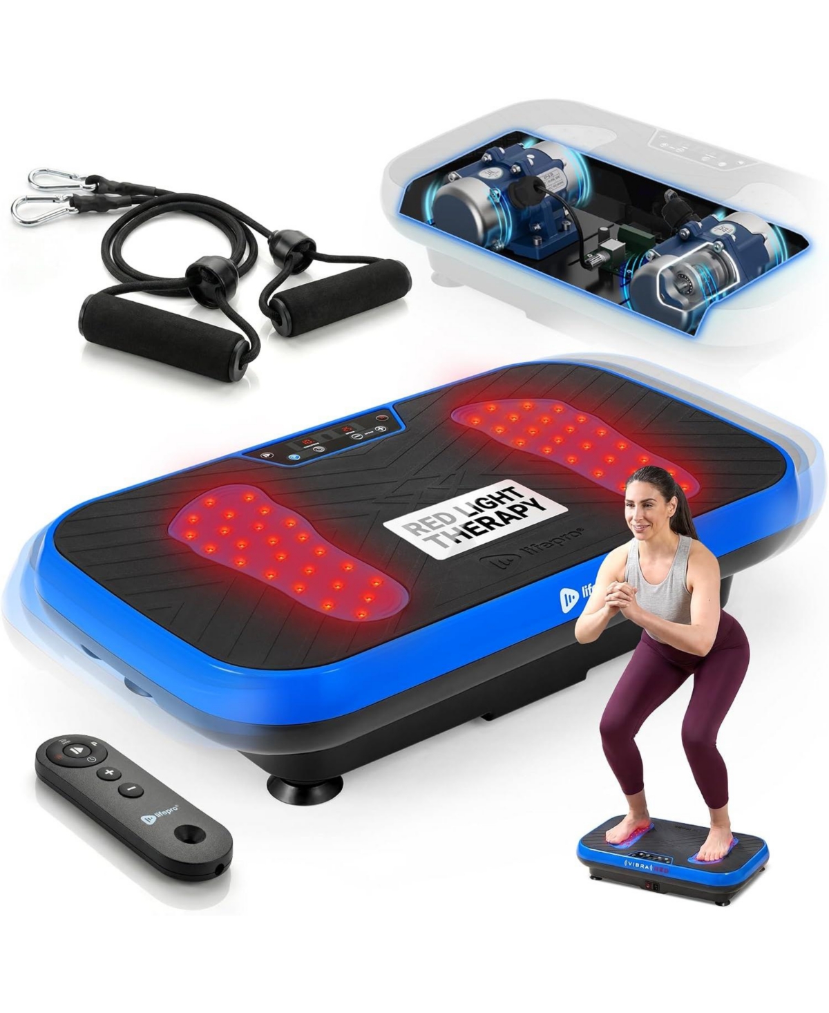 Click here for Lifepro Vibration Plate Exercise Machine with Ligh... prices
