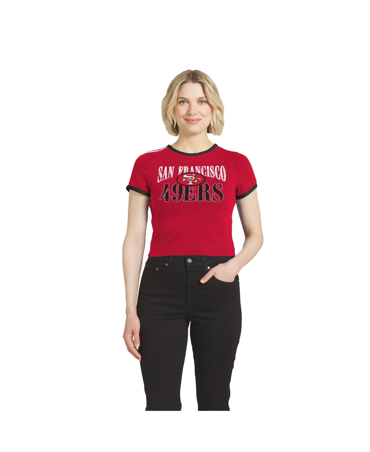 Click here for Wear by Erin Andrews Womens San Francisco 49ers Cr... prices