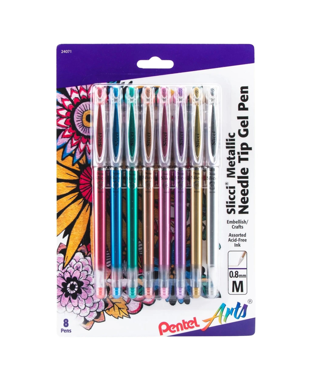 Click here for Pentel Arts Slicci Metallic (0.8mm) Needle Tip Med... prices