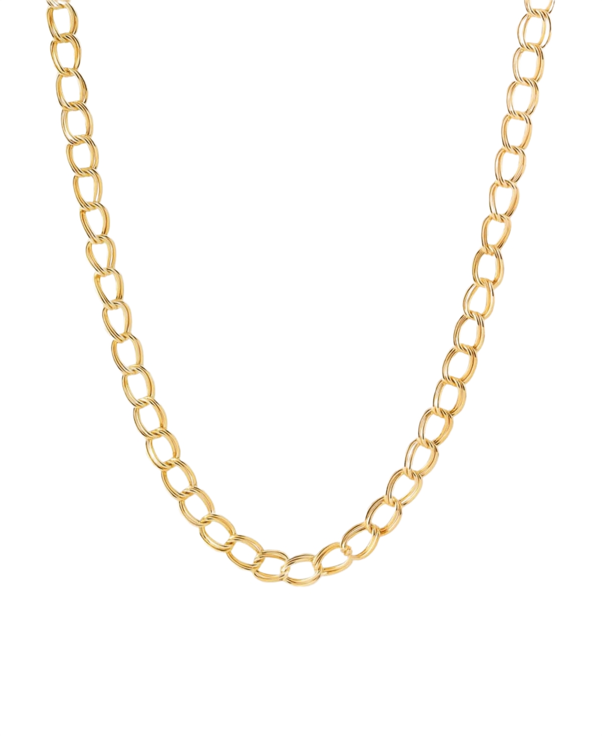 Click here for Ana Luisa Remi 14k Gold-Plated Stacked Link Neckla... prices