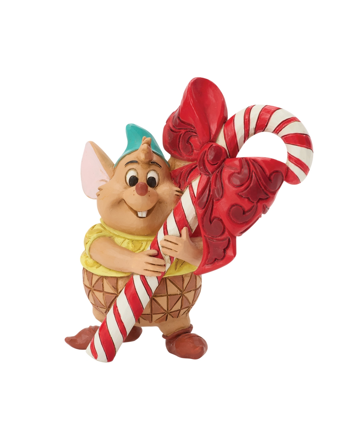 Click here for Jim Shore Disney Cinderella Gus Gus Candy Cane Min... prices
