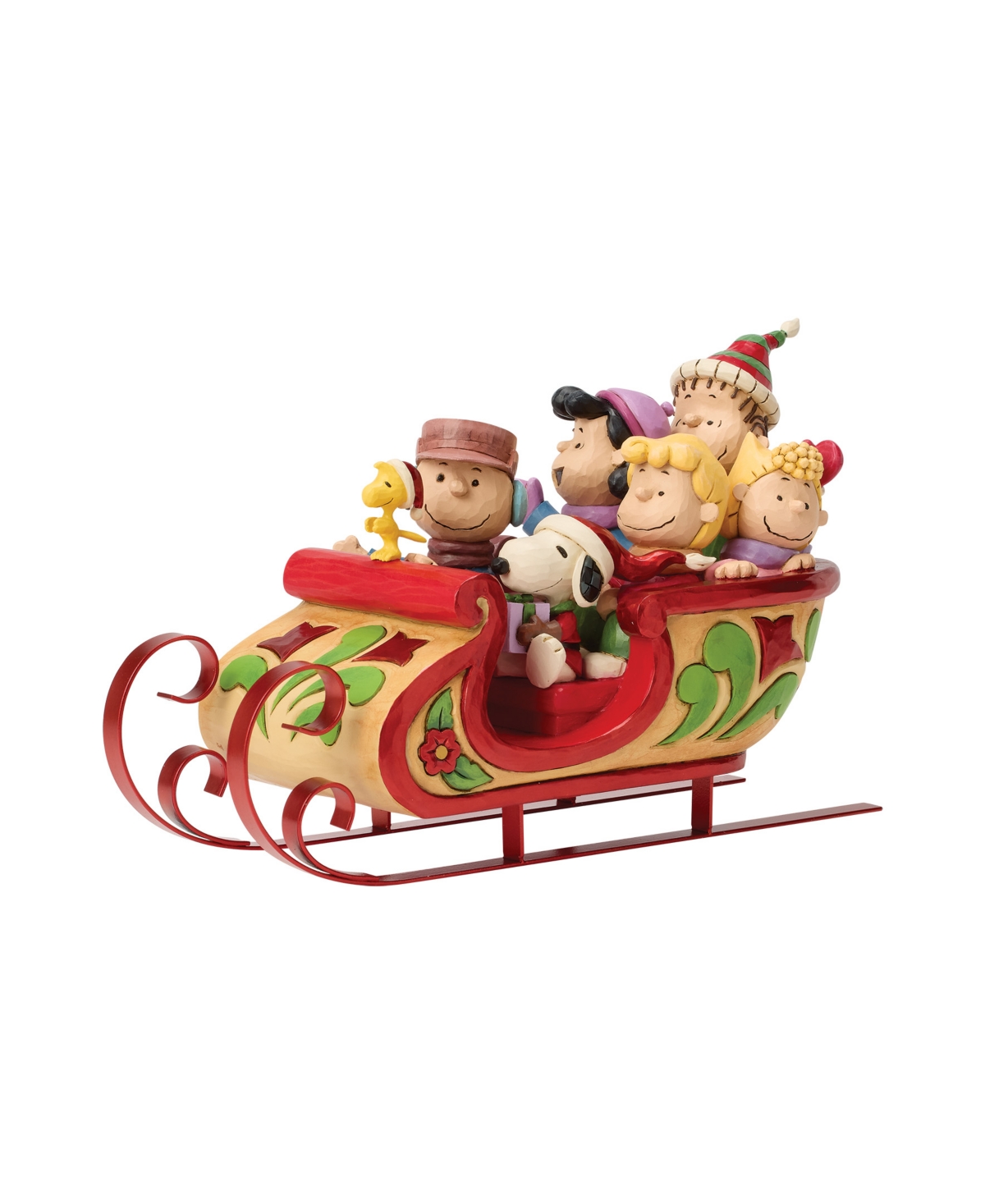Click here for Jim Shore Peanuts Snoopy and Friends in Sleigh Fig... prices
